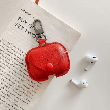 ICREATION Airpod pro , Leather Case With Hook & Use In First Copy ...