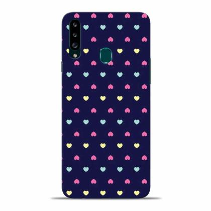 Covers Gap Samsung Galaxy A20s Cute Heart Polycarbonate Mobile Phone ...