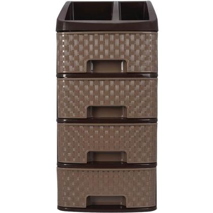 NAKODA Pride 4tier Plastic Modular Drawer System for Kitchen, Offices ...