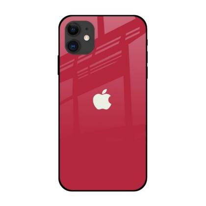 Qrioh Solo Maroon Glass case for Apple iPhone 12 - JioMart
