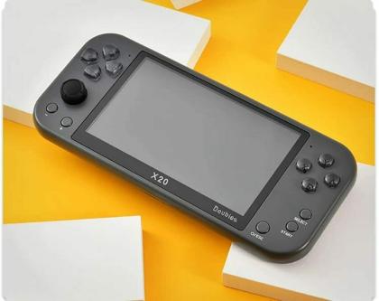 DKD X20 Handheld Arcade Retro HD Video Game Player 8GB Built Game with ...