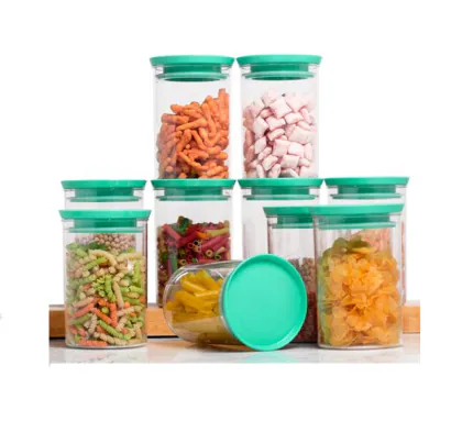 Xopy 900 ml Multipurpose Unbreakable Air Tight Round Plastic Storage ...