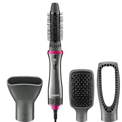 VGR V-408 Professional Hot Air Styler Set for Women's (Grey, Pink) - JioMart