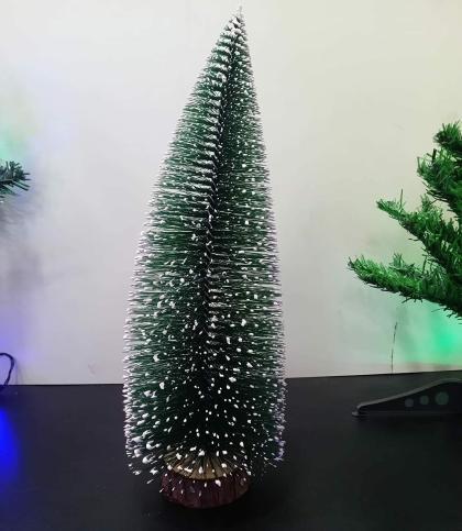 CraftVatika Artificial Mini Christmas 12.8 Inches Tree Miniature Table ...