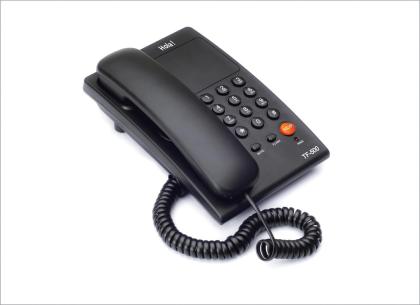Hola TF 500 Black Corded Landline Phone - JioMart