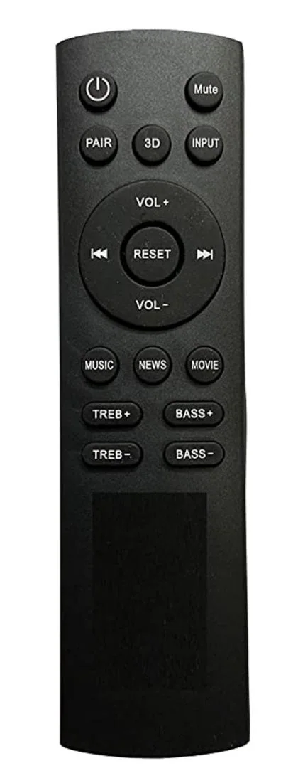 royalcool Black Plastic Remote Control No. 640 For Boat Home Theater ...