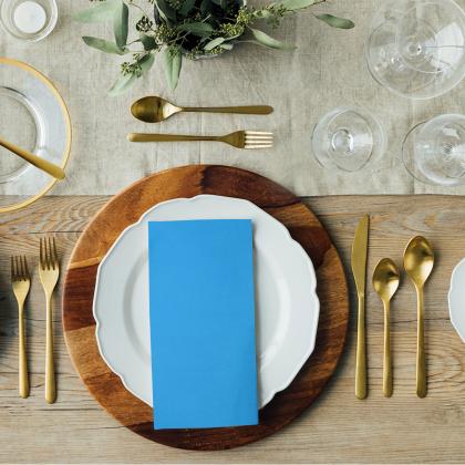 Beeta Plain Clothlike Dinner Paper Napkin Tissue 40 cm x 40 cm 25 ...