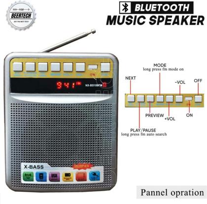 BEERTECH...GET THE BEST TECH NX BS109 Portable Tooth Multimedia Music ...