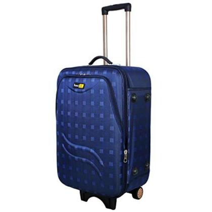 Skyline Navy Blue Polyester 28 Inch Expandable Spinner Luggage Suitcase ...