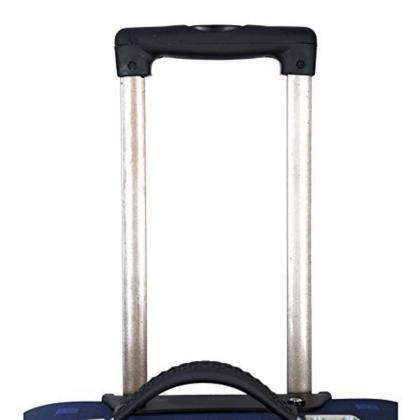 Skyline Navy Blue Polyester 28 Inch Expandable Spinner Luggage Suitcase ...