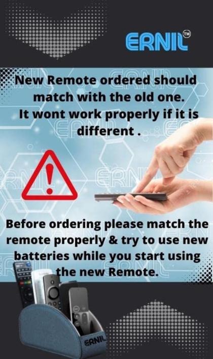 Ernil Home Theatre Remote Control - JioMart