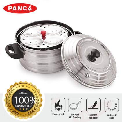 PANCA Stainless Steel Idli Cooker 4 Plate 16 Idli Maker Idli Pot with ...