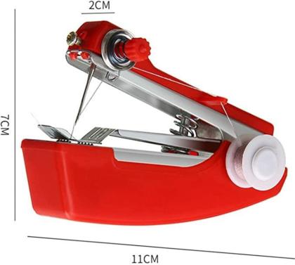 AKHI Easy to Use Built-in 2 Stitches Mini Hand Stapler Sewing Machine ...