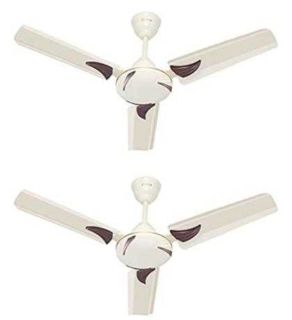 Candes 900mm 3 Blade Ceiling Fan, Ivory (Pack Of 2) - JioMart