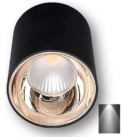 OTS Lights COB Cylinder Surface Light (Cool White-6500k,24 Watts, Rose ...