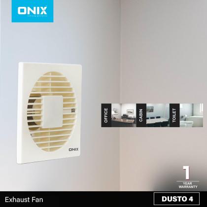 Onix Enthusing Generations 100 Mm Exhaust Fan, Ivory - JioMart
