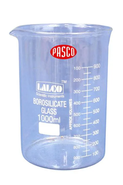 Pasco Borosilicate Glass Beaker For Scientific Research With Graduation ...