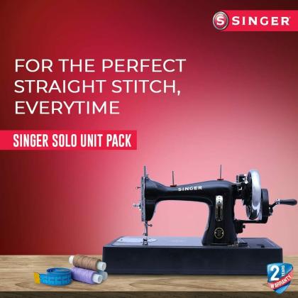 Singer Solo Straight Stitch Hand Sewing Machine (Black) - JioMart