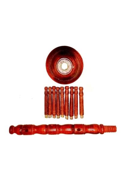 asad Wooden Bangle Stand with 9 Rod (Antique)/ Churi Stand/ Jewellery ...