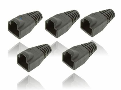 CABLES MASTER (Pack of 5) Cat5E Cat6 Rj45 Plugs Ethernet Network Cable ...