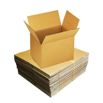 DCGPAC Cardboard Brown 3Ply Primo Cube Corrugated Packaging Box - 12"x8 ...