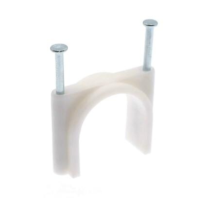 Hi-Plasst Double Nail Pipe Circle Cable Clip Wire Fastener With Metal ...