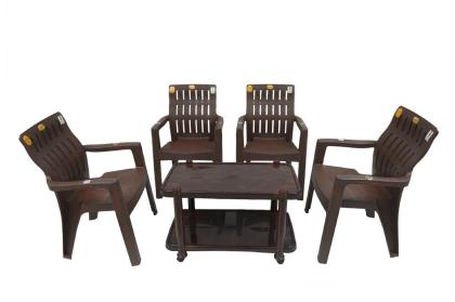 Anmol Moulded Dinning set 4 ortho Chairs and 1 table heavy duty For ...