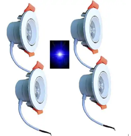 OTS LIGHTS 3W White Body LED Ceiling COB Spot, Focus, Down Ceiling ...