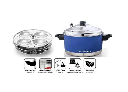 Klassi Kichen Induction & Standard Colored Idli Maker stainless steel ...