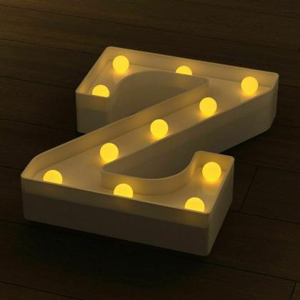 SATYAM KRAFT Marquee Alphabet Shaped Led Light - Asthetic Decorations ...