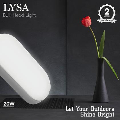 Fybros Warm White Lysa Waterproof Outdoor Round Focus Wall Led Lights ...