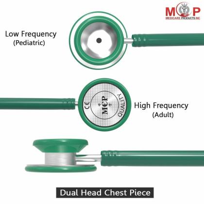 MCP Dual Head Green Colour Tube Stethoscope - JioMart
