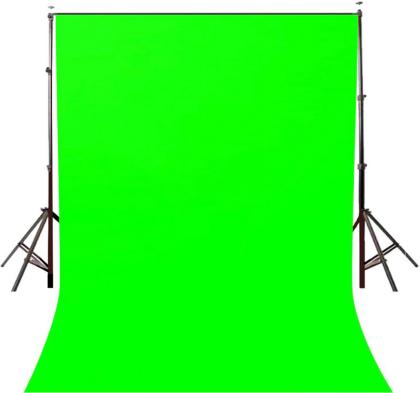 Windrop Solutions Green Polyester Backdrop Background - 4X8 Ft. (Pack ...