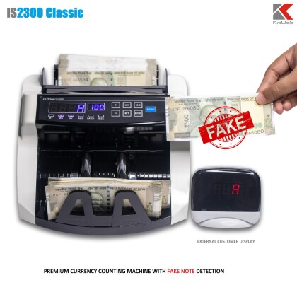 KROSS IS2300 Classic Note Counting Machine Specially for Indian Rupees ...