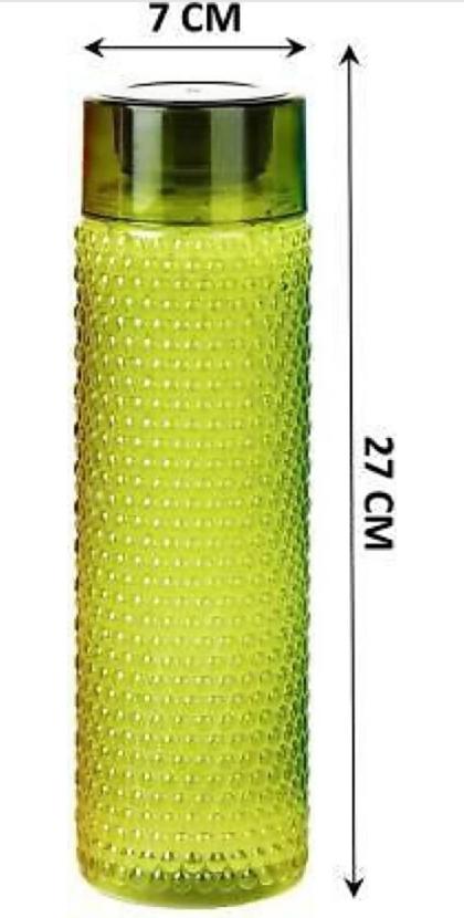 SUPRITA Multicolor Plastic Wattle Bottle 1000 Ml (Pack Of 3) - JioMart