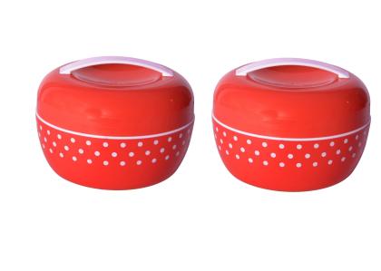 SAURA Insulated Apple Lunch Box with 1 Container Inside For kids - Set ...