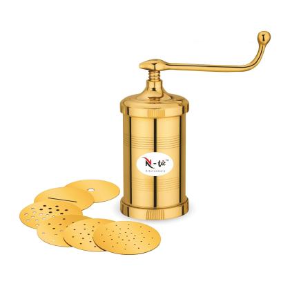 N-tic Brass 450gm Indian Made Sevanazhi Sevai Nazhi Sev Sancha with ...