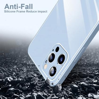 Sonty Iphone 12 Pro Max Blue And Glass Waterproof And Shock Absorbent ...