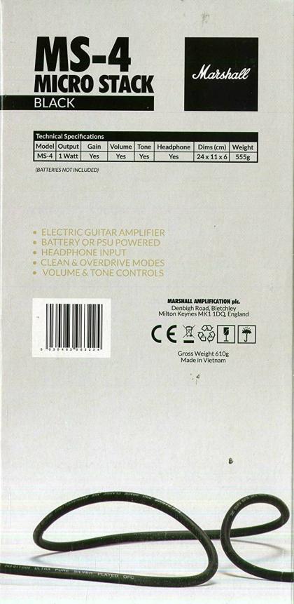 Marshall MS4 Mini Micro Full Stack Battery Amplifier - JioMart