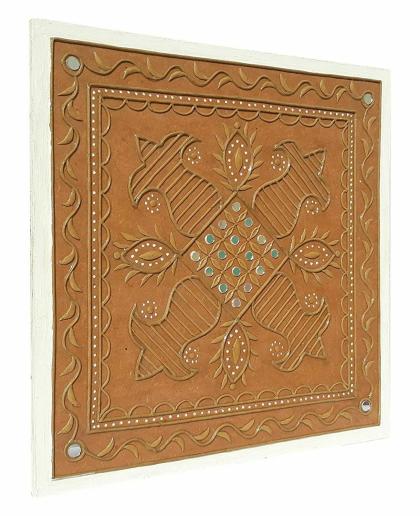 Mudwork Crafts By Majikhan Mutva Kutchi Lippan Mud Work and MDF Wall ...
