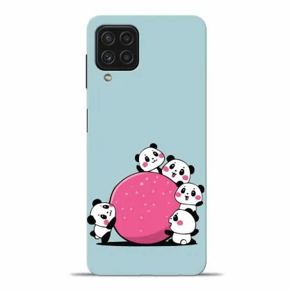 Covers Gap Samsung Galaxy A22 Cute Panda Polycarbonate Mobile Phone ...