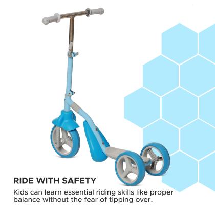 KIWI KOOL Slick 2 in 1 Scooter for Kids, Scooter, scooty, Ride on ...