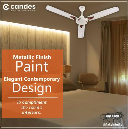 Candes Lynx Ultra High Speed 3 Blade Ceiling Fan 1200 mm 74 Watts ...