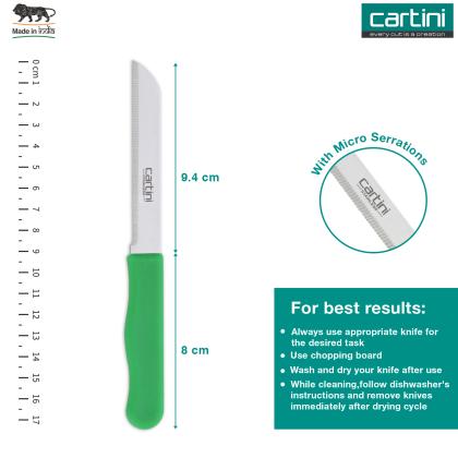 Godrej Cartini Multicolor Stainless Steel Handy Knife Set 17.4 cm (6 ...