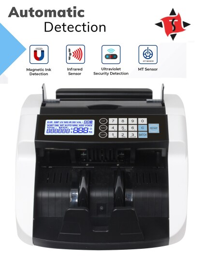 SWAGGERS Note/Money Counting Machine with Fake Note Detection, Updated ...