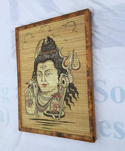 Royal 11 Lord Shiva Handmade Decorative Wall Panel||Wall Frame/Handmade ...