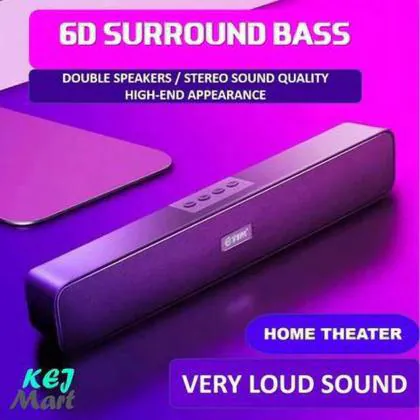 Techel Black Bluetooth Home Soundbar - JioMart