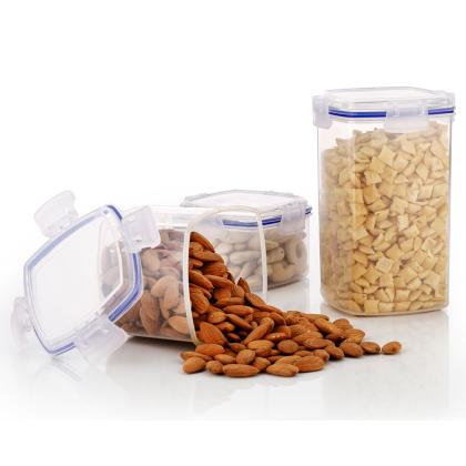 Alboss Plastic Lock&Lock Air Tight Storage Jar & Container 500ml ...