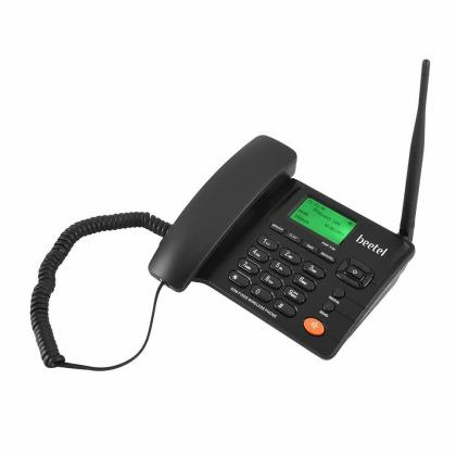Beetel F2N Fixed landline Phone Wireless with LED Display, Dual Sim GSM ...