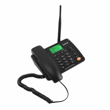 Beetel F2N Fixed landline Phone Wireless with LED Display, Dual Sim GSM ...